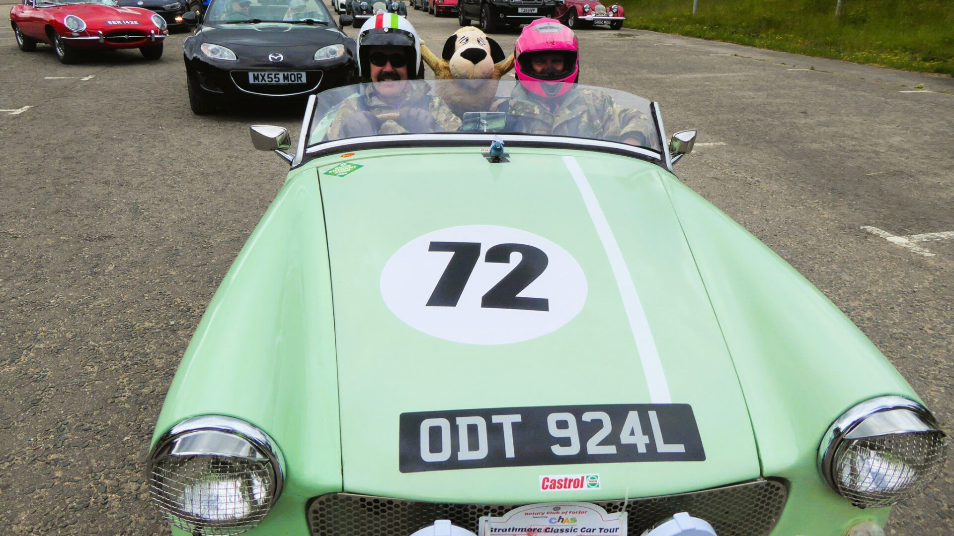 CD Copeland Takes Part in Strathmore Classic Car Tour for CHAS - SMTA